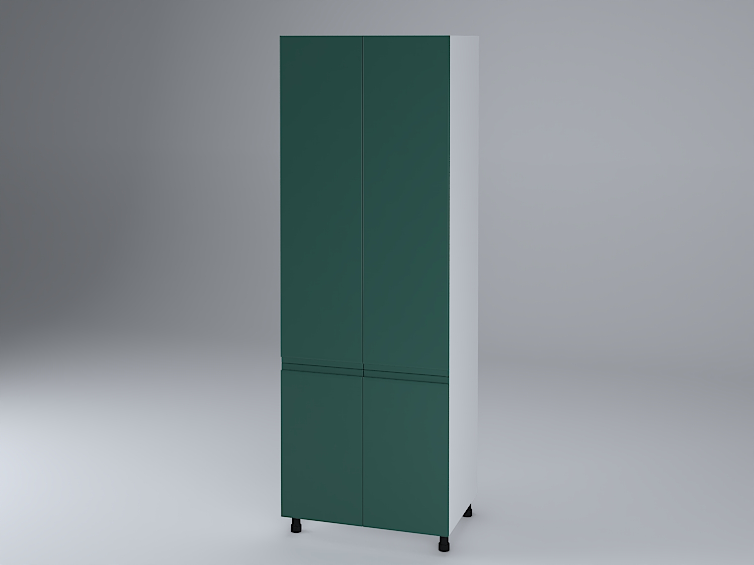 Шкаф П80 2Д h233 Влада нефрит ︽ Онлайн на Цена 755,00 лв. - ХОП Мебели